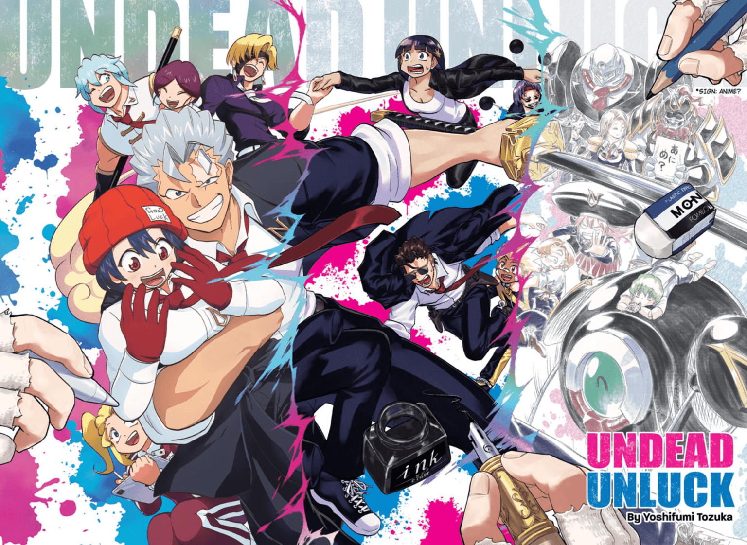 "Undead Unluck" : le trailer dévoile les personnages de l'anime