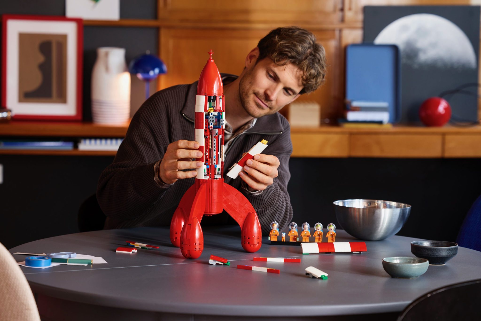 LEGO Tintin : un nouveau set qui marche sur la Lune pour avril 2026